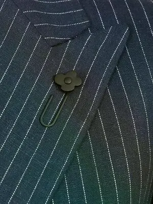 LARDINI Single-breasted Pinstripe Blazer