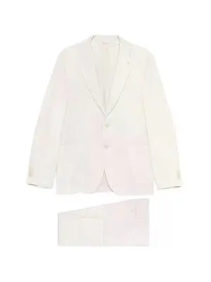 MANUEL RITZ Button-up Single-breasted Suit - Neutrals