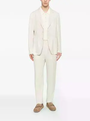 MANUEL RITZ Button-up Single-breasted Suit - Neutrals