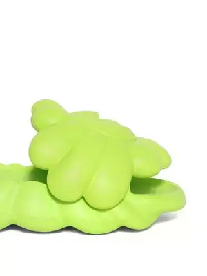 OHANA HATAKE Full-bloom Slides - Green