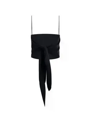 FORTE_FORTE Tie-detail Sleeveless Top
