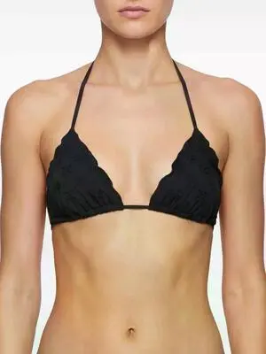 MC2 SAINT BARTH Sagittarius Bikini Top - Black