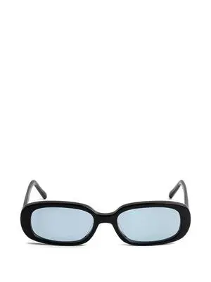 KALEOS Stirling Rectangle-frame Sunglasses - Black