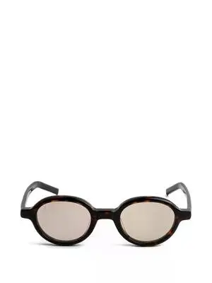 KALEOS Lemons Round-frame Sunglasses - Brown