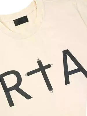 RtA Liam Logo T-shirt - Neutrals