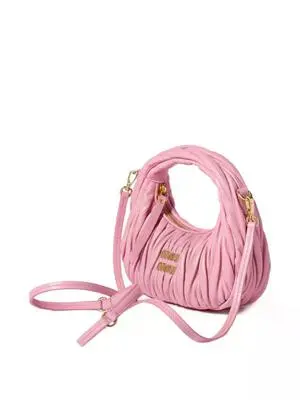 Miu Miu Wander Matelassé Nappa Leather Shoulder Bag Mini