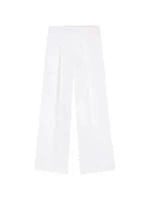 BOSS Pleated Wide Leg Trousers