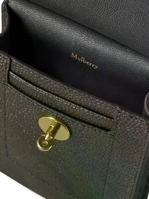 Mulberry Mini Antony Topstitched Messenger Bag With Lock Detail