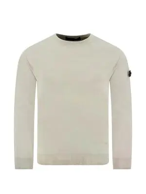 Peuterey Crewneck Long-sleeve Sweater - Neutrals
