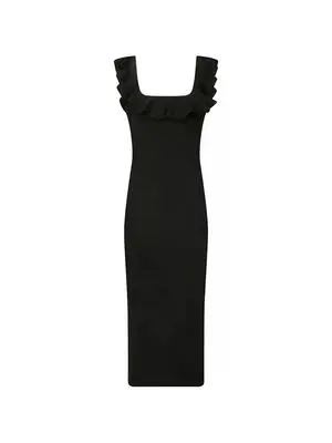 Michael Kors Ruffled-neckline Dress