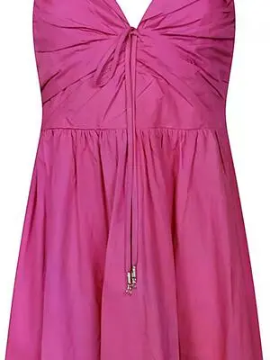 Michael Kors V-neck Maxi Dress - Pink