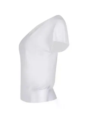 DONDUP V-neck Ribbed T-shirt