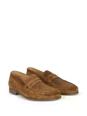 BALDININI Suede Loafers - Brown