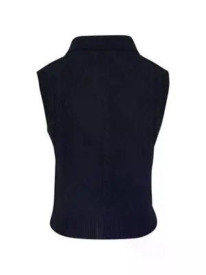 Vince Cable-knit Vest