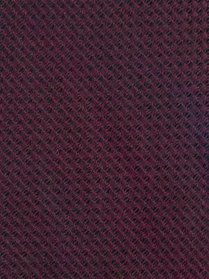 Zegna Textured Silk Neck Tie - Red