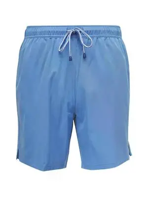 Peter Millar Drawstring Pocket Swimwear - Blue
