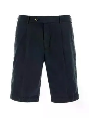 PT TORINO Pleated Bermuda Shorts