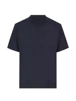 Fendi Logo-embroidered T-shirt - Blue