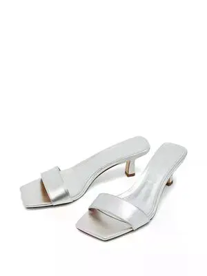 AeydĒ Gilly Strap Sandals - Silver