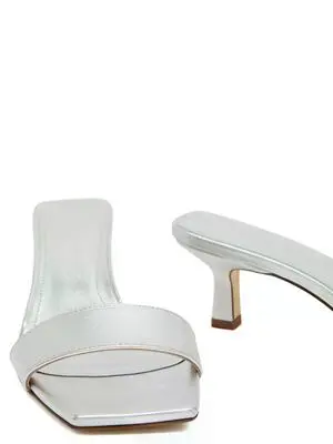 AeydĒ Gilly Strap Sandals - Silver