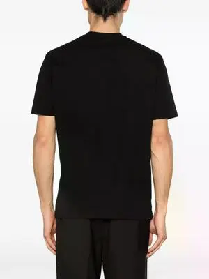 MAZZARELLI Round-neck T-shirt - Black