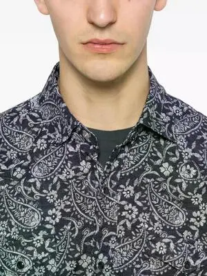 BARBA NAPOLI Paisley Shirt