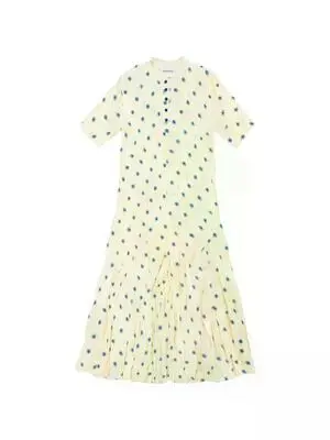GONGDID DESIGN Floral Print Dress - Neutrals