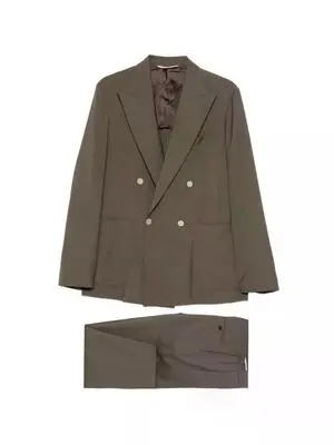 BRIGLIA 1949 Double-breasted Suit - Green