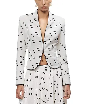 NOCTURNE Printed Tailored Jacket - Multi-colored