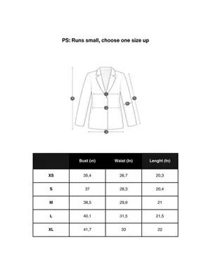 NOCTURNE Printed Tailored Jacket