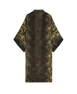 NOCTURNE Printed Long Kimono