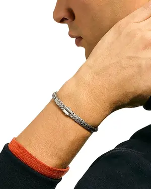 John Hardy Icon Woven Link Bracelet - Silver