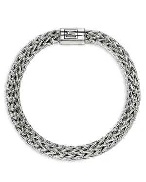 John Hardy Sterling Icon Woven Link Bracelet