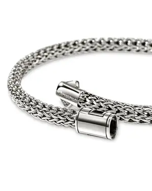John Hardy Icon Woven Chain Link Bracelet - Silver