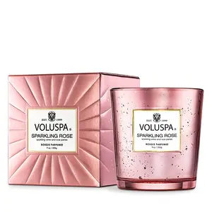 Voluspa Sparkling Rose 9 Oz Candle - Pink