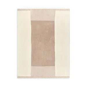Barefoot Dreams Cozychic Cova Center Stripe Throw Blanket - Stone Multi