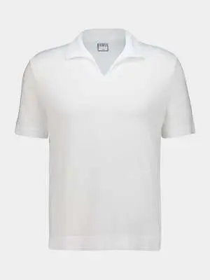 Fedeli White Peter Terry Cotton Polo White