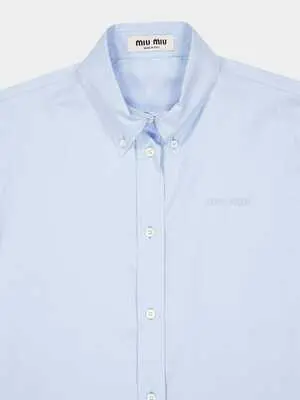 Miu Miu Poplin Button-down Shirt
