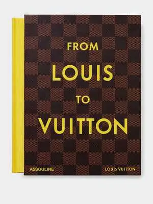 Assouline From Louis To Vuitton Book - Yellow