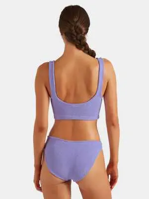 Hunza G Coverage Xandra Bikini - Purple