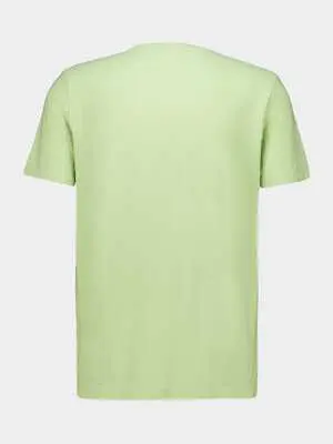 Boglioli Light Cotton Linen Crew Neck T-shirt - Green