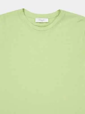Boglioli Light Cotton Linen Crew Neck T-shirt - Green
