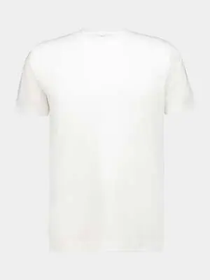 Boglioli White Cotton Crew Neck T-Shirt White