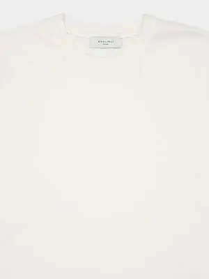 Boglioli Cotton Crew Neck T-shirt - White
