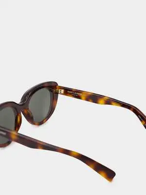 Saint Laurent Sl 859 Cat-eye Sunglasses - Brown