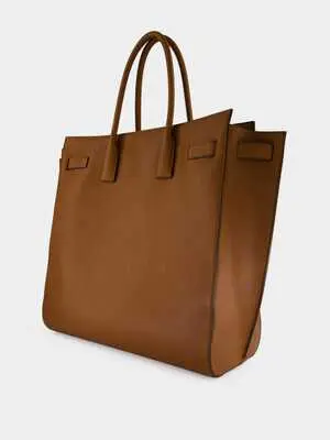 Saint Laurent Sac De Jour Large Leather Handbag - Brown