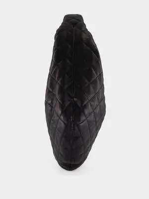 Saint Laurent Icare Quilted Nappa Hobo Bag - Black