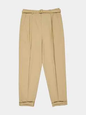 Saint Laurent Slim-fit Technical Cotton Pants
