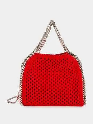 Stella McCartney Falabella Mini Mesh Tote - Red