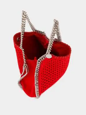 Stella McCartney Falabella Mini Mesh Tote - Red